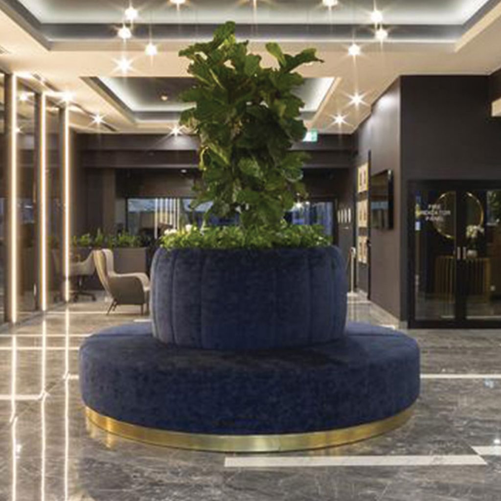 CIRCLE custom booth | Exclusive Hotel & Hospitality Furniture